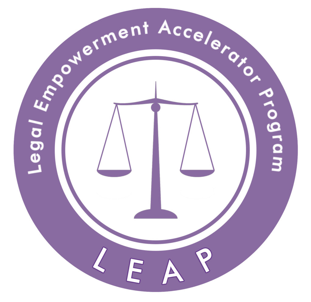 Legal Empowerment Accelerator Program (LEAP) - A Safe Place